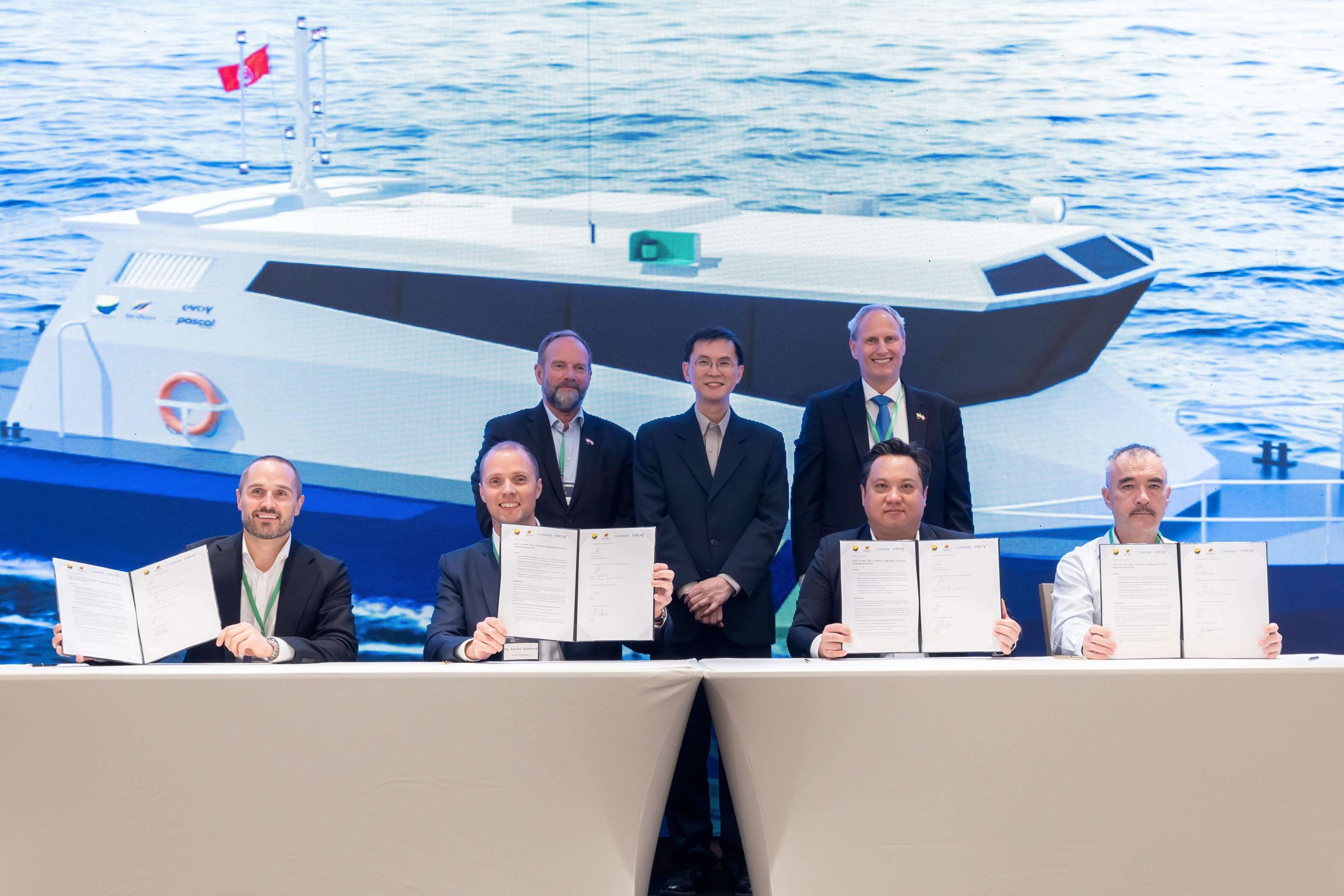 SeaTech Solutions International (SSI) Singapore, Lita Ocean, Pascal Technologies and Evoy signed ...